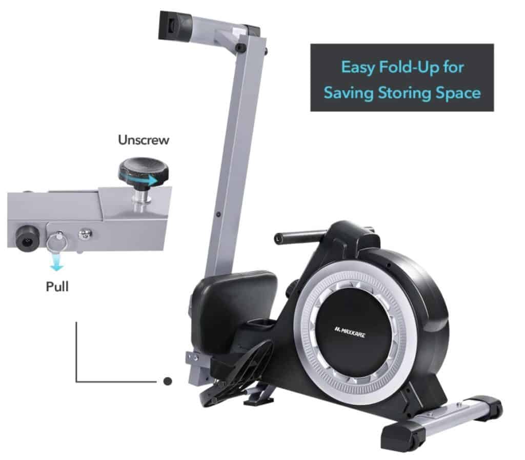 MaxKare Magnetic Rower Review - Rowing Machine King